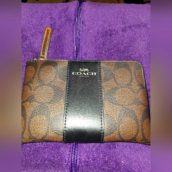 Coach | Bags | Nwot Coach Carriage Cc Zip Pouch 2 Slots | Poshmark